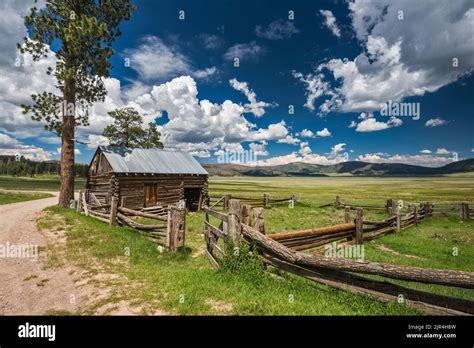 Old Barn 1941 Ponderosa Pine Montane Grassland At Cabin District At