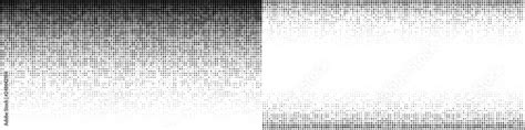 Halftone Horizontal Gradient Pattern Background Using Halftone Random