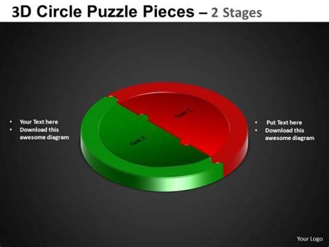 PowerPoint Backgrounds Cycle Process Circle Puzzle Diagram Ppt Process