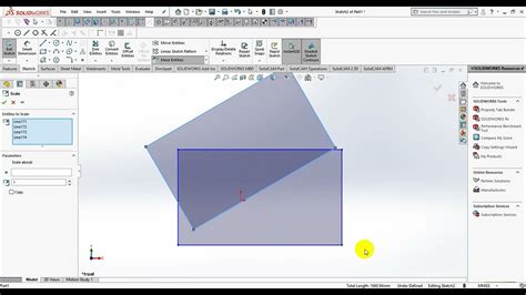 Solidworks Lệnh tạo Move Coppy Rotate Scale Stretch YouTube