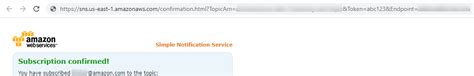 Managing Subscriptions In Amazon SNS AWS SDK For JavaScript