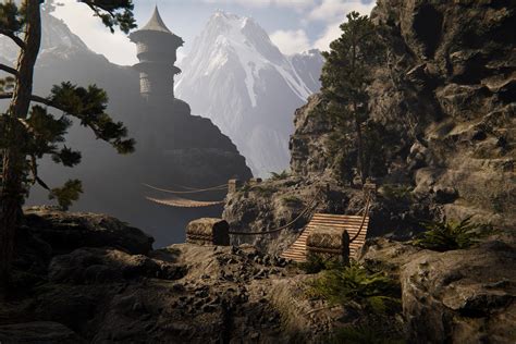 High Poly Cliffs And Rocks Pack 3d Environments Unity Asset Store