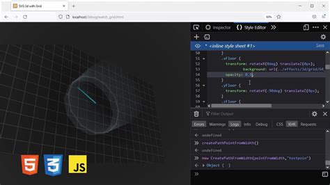 Javascript 3d Watchface Animation Effect Made In Html Svg Css Js Jmc23id Youtube