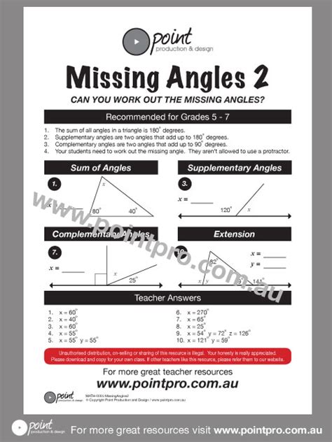 Missing Angles