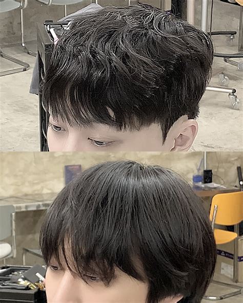 구리미용실 제이플랜맨즈헤어 서준 다운펌아이롱펌쉐도우펌 남성전문 자연스럽게 넘어가는 흐름감이 멋진 아이롱펌 볼룸매직 깔끔하게 떨어지는 라인이 매력적인 다운펌