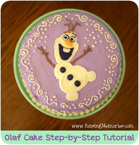 How To Make An Olaf Cake For A Frozen Birthday Party