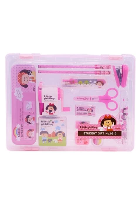 خريد ست دانش آموزي 9610 دخترانه دلي نوشت افزارفروشگاه اينترنتی پرديس