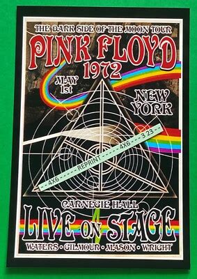 Found 4x6 Photo Of Old Pink Floyd Music Rock Group Poster Roger Waters