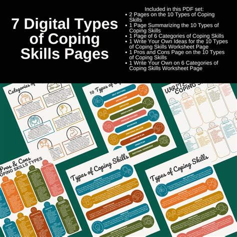 10 Types Of Coping Skills For Therapists Tools Therapy Emotional Regulation Sfbt Ptsd Depression