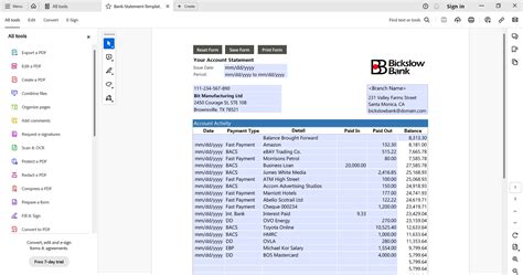 5 Best Bank Statement Generators With Guide UPDF
