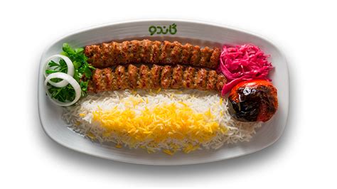 چلوکباب کوبیده مخصوص مجموعه گاندو