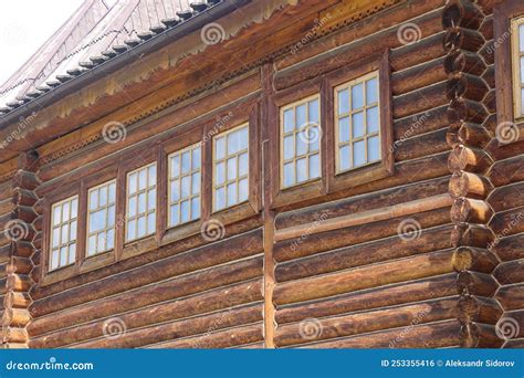 Old Wooden Window Frame Old Window Of An Old Wooden House Stock Photo Image Of Rough Vintage