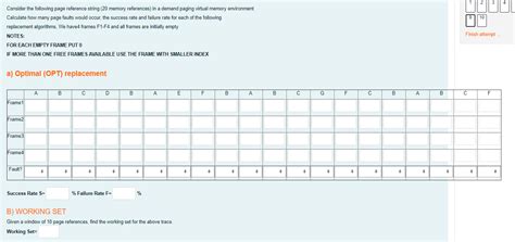 Solved Consider The Following Page Reference String 20