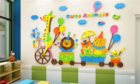 35 ایده و مدل تزیین دیوار مهدکودک و پیش دبستانی مجله دکونیوز