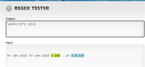 Need Help With Regular Expression In Fetching The Last Value In Line