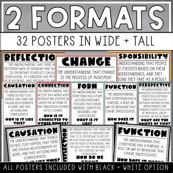 IB PYP Key Concepts Boho Theme By Fifth Is My JAM TPT