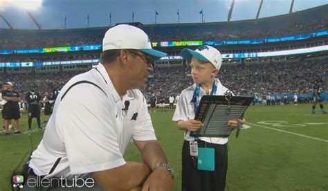 Ellen 6 Year Old Panthers Fan Gets A Big Surprise