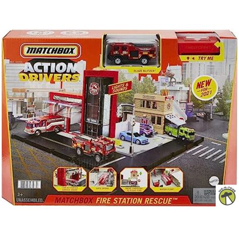 Toy Fire Trucks Matchbox