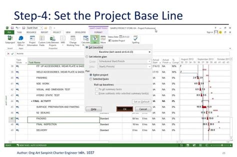 How To Create S Curve By MS Project 2013 PPSX