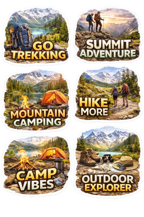 Scenic Dream Stickers Stickyshala