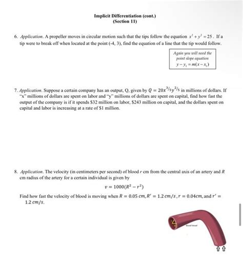 Solved Implicit Differentiation Section 11 Find Dxdy For