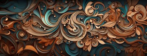 Premium Ai Image Intricate Details And Subtle Gradients For Depth Generative Ai