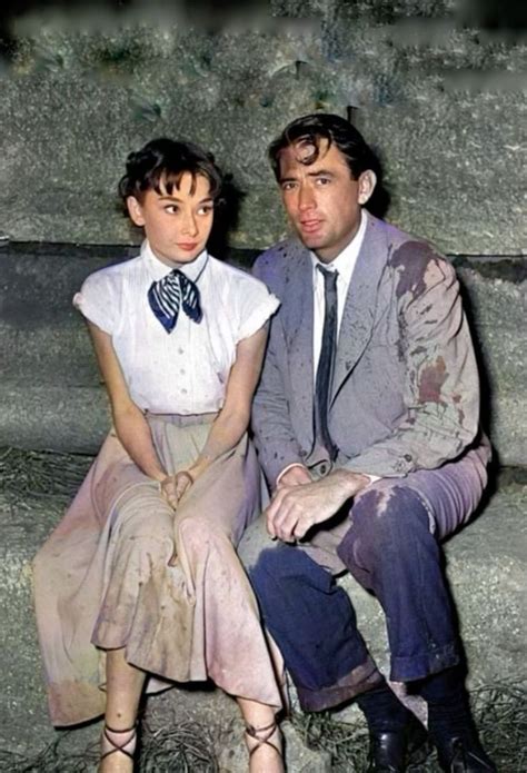 audrey hepburn and gregory peck Одри хепберн Моя прекрасная леди Иконы стиля