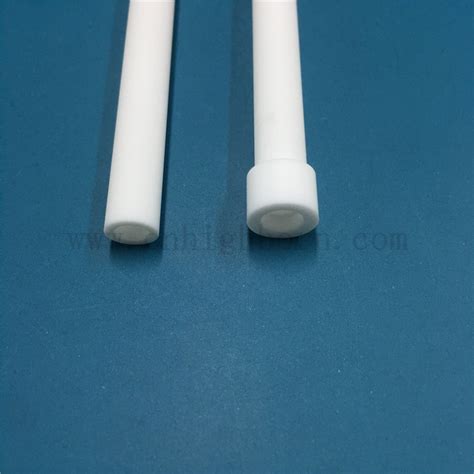 Easy Processed Machinable Glass Ceramic Macor Sleeve With Flange Buy Glass Ceramic Sleeve