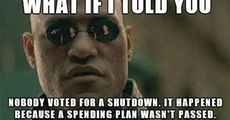 There Was No Shutdown Vote Meme On Imgur
