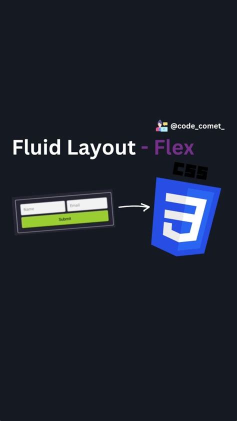 Code Comet Css Fluid Layout With Flex 😎 Responsive With Flex Grow