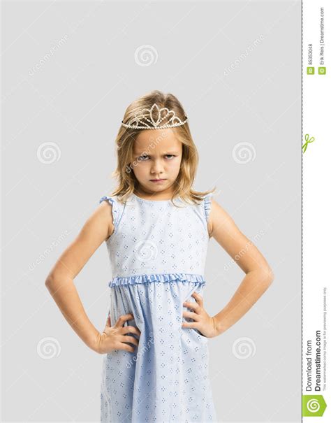 Princesa Enojada Foto De Archivo Imagen De Preciosamente 85353048