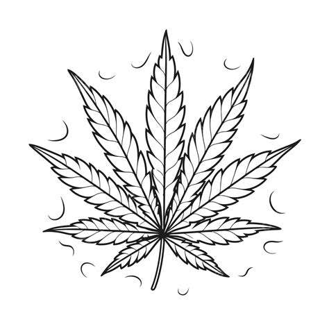 Black Pot Leaf Png