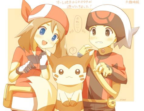 May Brendan And Furret Pokemon And More Drawn By Ymzmi Danbooru