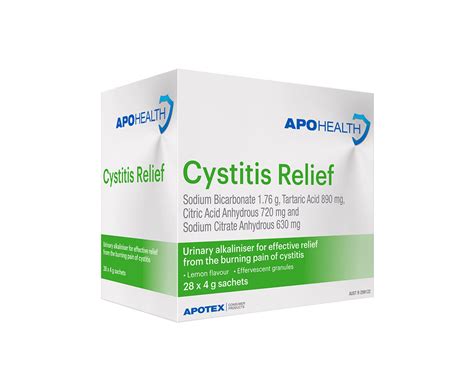 Aph Cystitis Relief Sachets 4g X 28