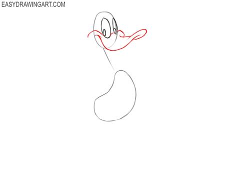 How To Draw Daffy Duck Easy Drawing Art