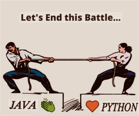 Hamza Ali Khalid On Linkedin 🌟 Java Vs Python The Battle Continues But Should It 🌟 💡 The Image