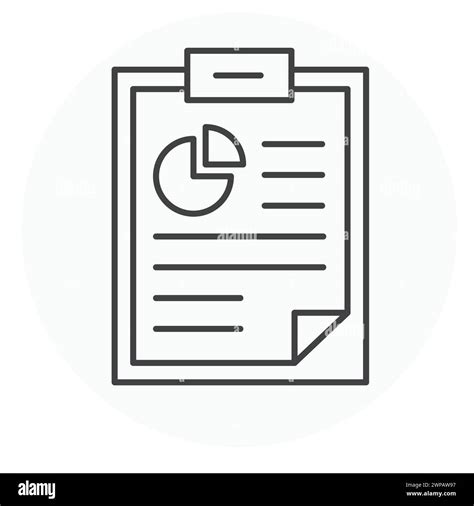 Report Analysis Vector Illustration Icon Design Stock Vector Image And Art Alamy