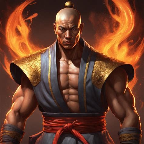 Shaolin Monk Concept Art