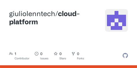 GitHub Giuliolenntech Cloud Platform