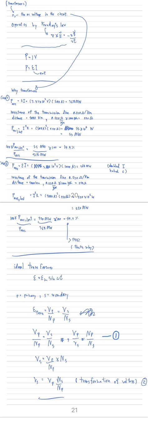 Transformers Physics Rphysicsstepbystep