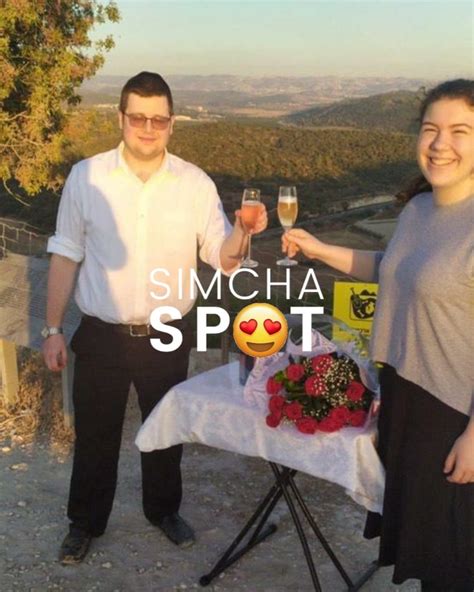 Engagement Of Yehuda Pinchuk To Miriam Epstein Simcha Spot