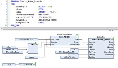 SINGLE WRITE Write A Single Register To A Modbus Device