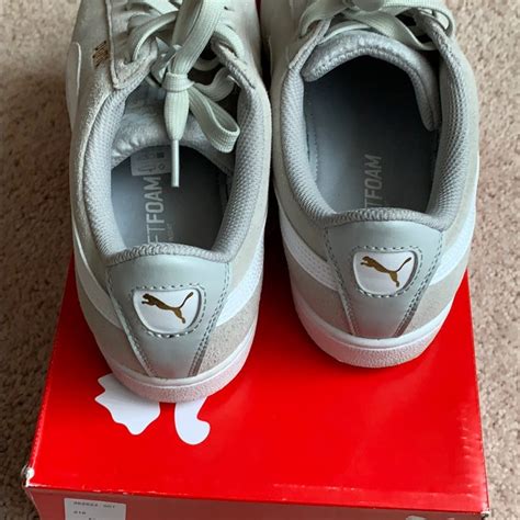 Gray Puma Vicky Soft Foam Sneakers Gem