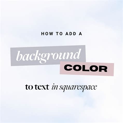 how to add a background color to a text block in squarespace — big cat