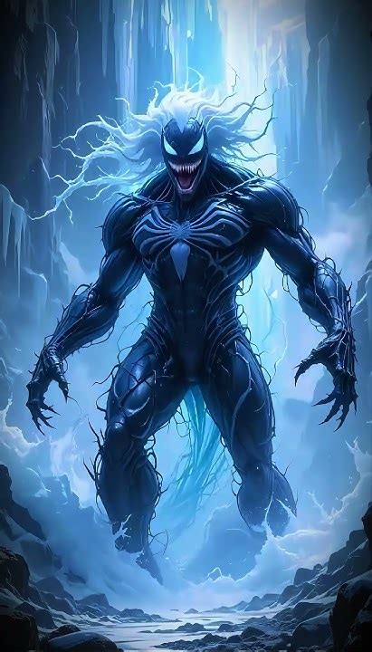 elsa x venom fusiónlab marvel disney elsa venom l híbrido