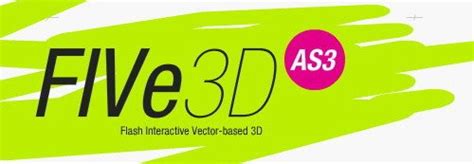 Open Source Flash Interactive Vector Based 3d Classes