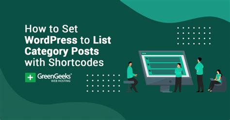 How To Set WordPress To List Category Posts With Shortcodes