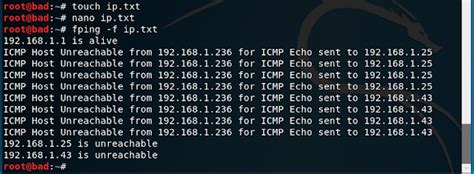 Kali Linux Scan Network Hướng Dẫn Sử Dụng Fping