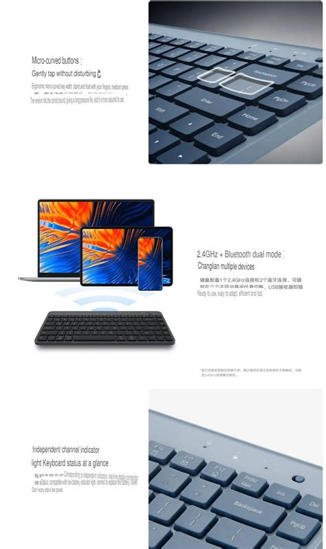Xiaomi Portable Dual Mode Keyboard Gadstyle Bd