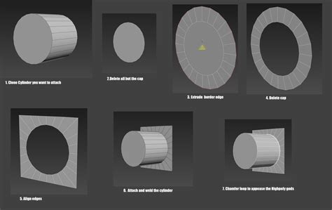 [3ds max] how to properly merge meshes — polycount